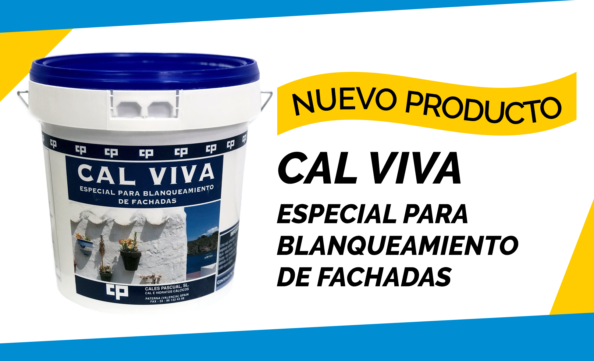 Un nuevo formato para nuestra clásica cal viva en piedra - Cales Pascual